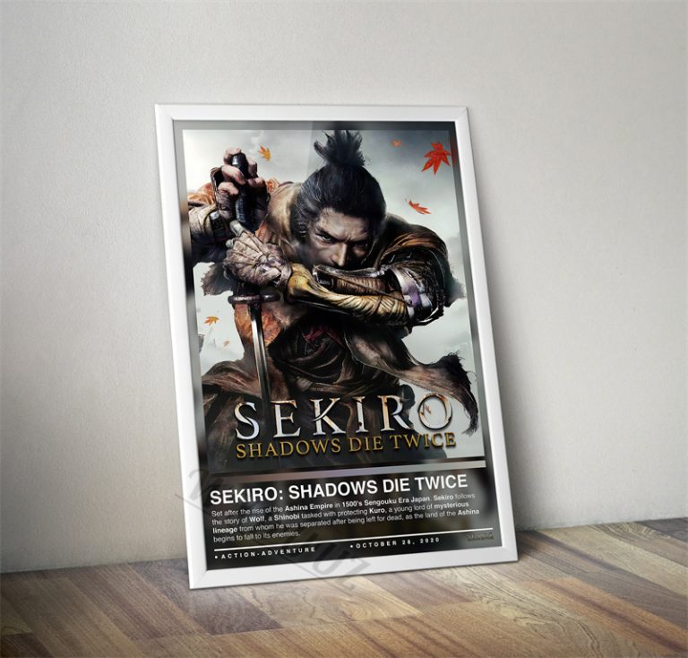 Sekiro Shadows Die Twice Print Wall Art | Sekiro Shop