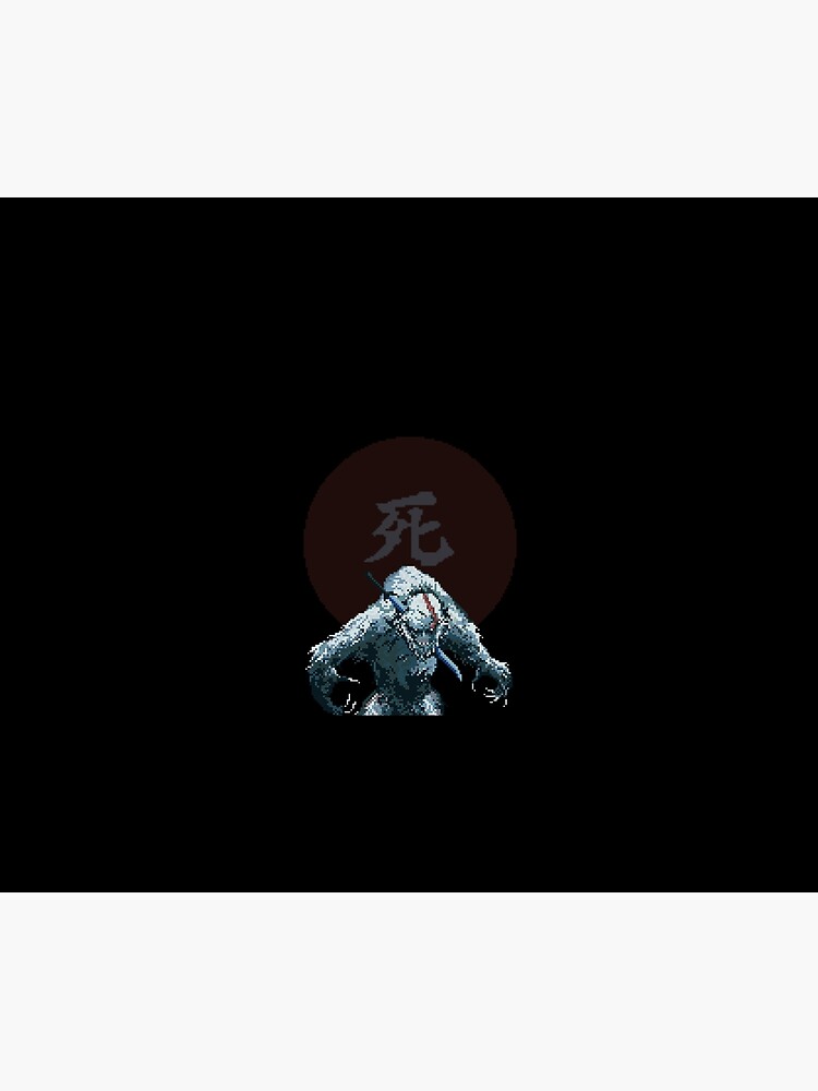 Sekiro Guardian Ape Old Pixel Art Tapestry | Sekiro Shop