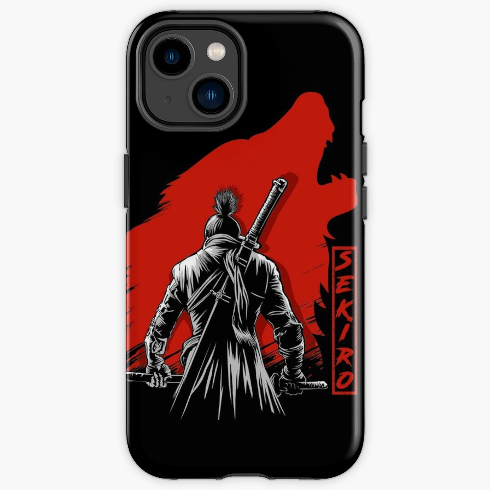 Sekiro The OneArmed Wolf Phone Case | Sekiro Shop