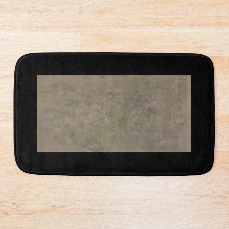 Sekiro Shadows Die Twice Map Bath Mat | Sekiro Shop