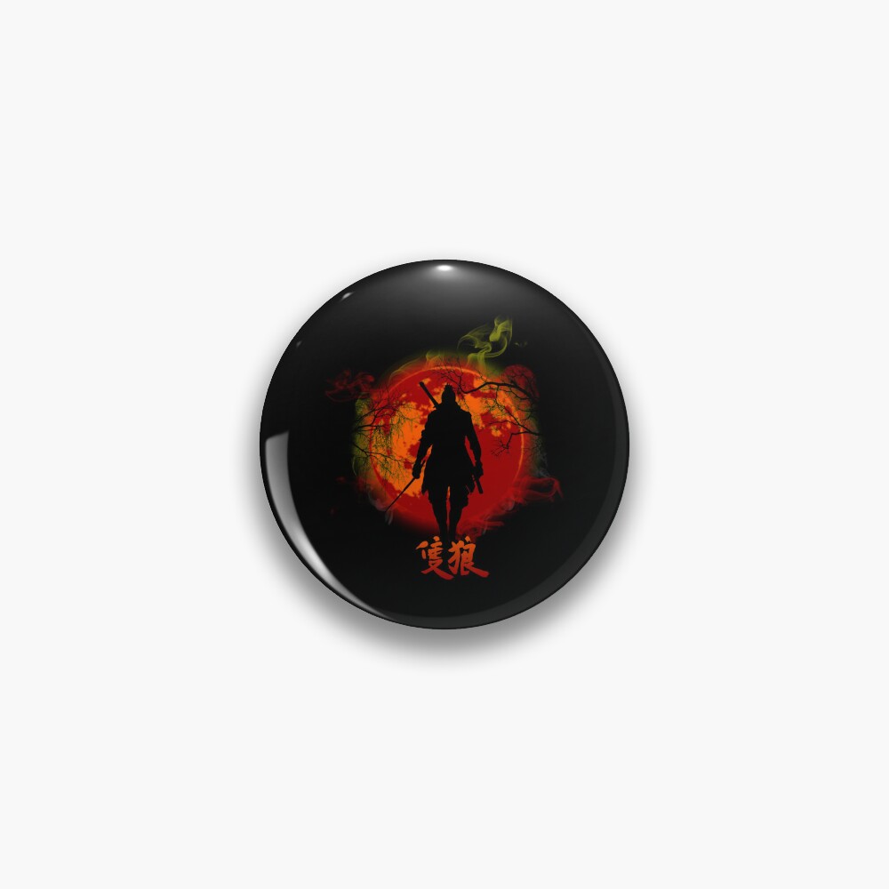 Sekiro Sunset Pin | Sekiro Shop