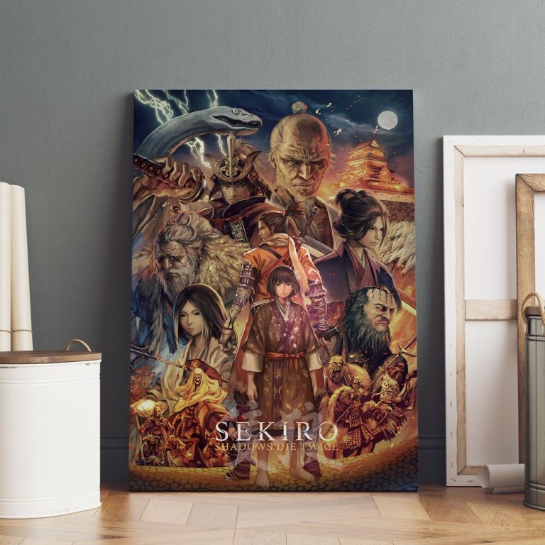 Sekiro Shadows Die Twice Banner Wall Art | Sekiro Shop